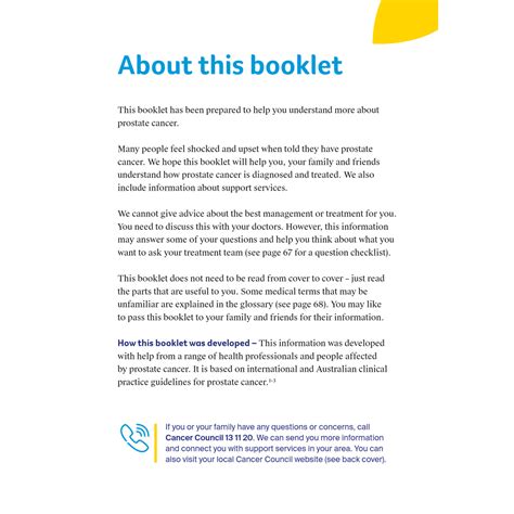 Understanding Prostate Cancer Cancer Council Queensland Resources