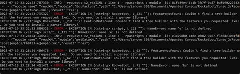 error modulo read xml rocketbot forum