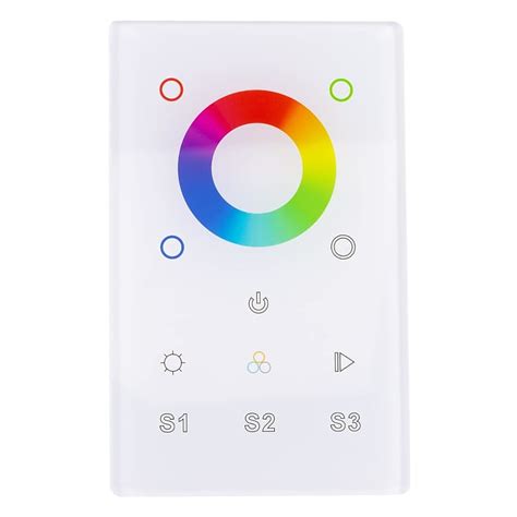 Rgb Rgbw Led Touch Dmx Wall Mounted Controller Reverb