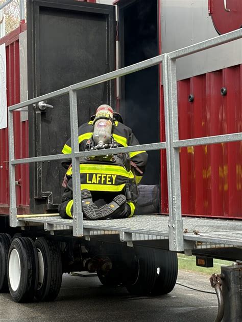 Cape Cod Firefighters Complete Live Fire Training At Comm Fire