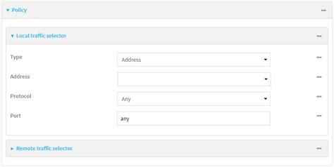 Configure An IPsec Tunnel