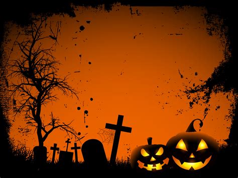할로윈 포스터 할로윈 무덤 묘비 무료 다운로드를위한 배경 이미지