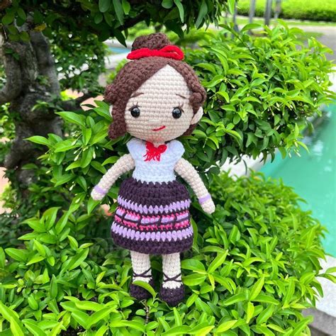 Encanto Luisa Inspired Crochet Doll Custom Encanto Character Plush Toy