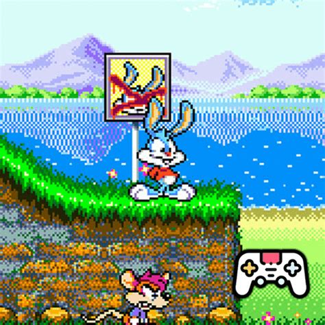 دانلود بازی خرگوش سگا گنج مخفی باستر تینی تون برای اندروید مایکت