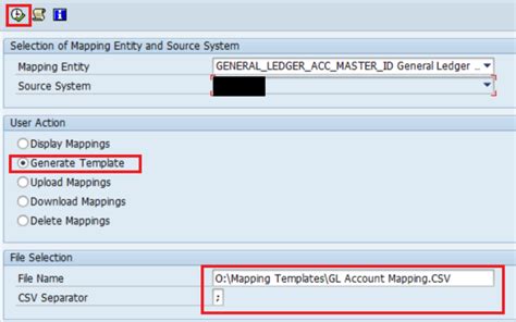 Maintain Data Mapping In Cfin By Tcode Fins Cfin Map Manage
