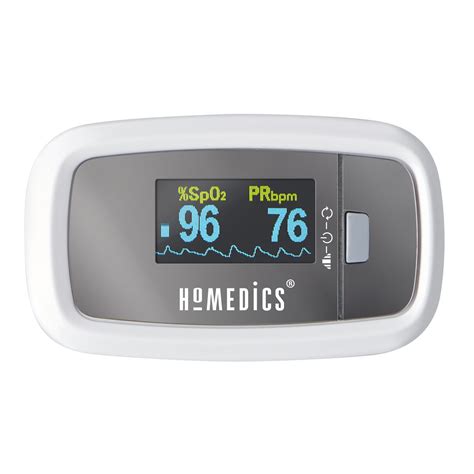 Homedics Premium Pulse Oximeter With Heart Rate Monitor