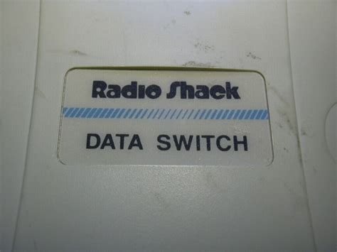 RadioShack Shielded A B Data Switch DB Parallel Ports Pin Cords EBay