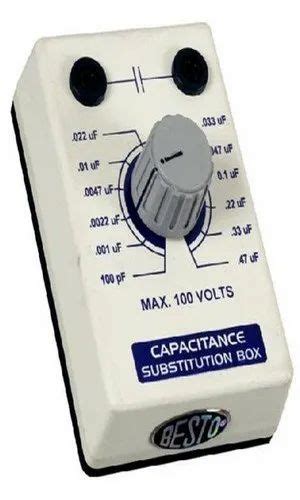 Capacitance Substitution Box At Rs 1020piece Resistance Boxes In Ambala Id 22504418288