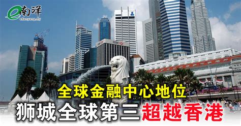 南洋商报enanyang On Twitter 最新出炉的“全球金融中心指数”（global Financial Centres