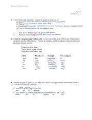 Syntax Practice Pdf Syntax Practice P Set Ling Summer For The Following What