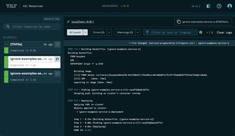 Tilt Watches Files Which Should Be Ignored · Issue 5271 · Tilt Devtilt · Github