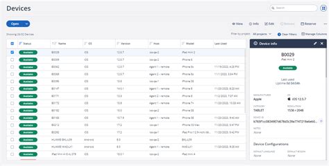 manage project devices · digital ai continuous testing