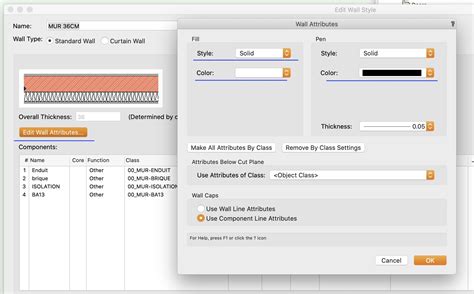My Custom Wall Is Rendered In Wireframe In Opengl Display Mode Troubleshooting Vectorworks