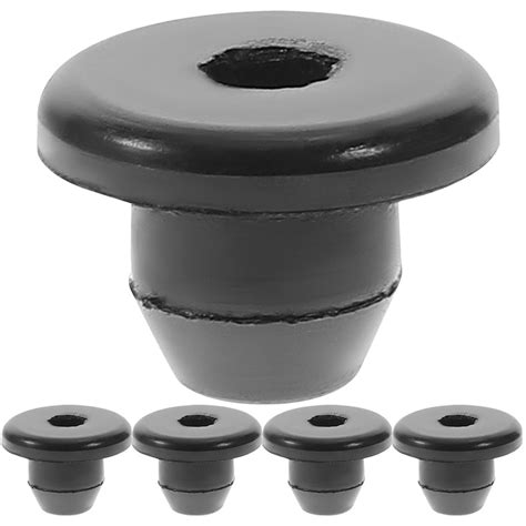 Qzuitopz 5pcs Rubber Jack Plugs Oil Filler Plug Floor Bottle Jack Plug