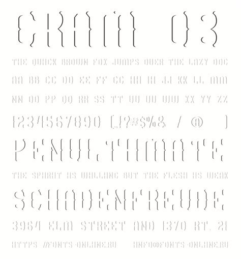 Gram 03 Font
