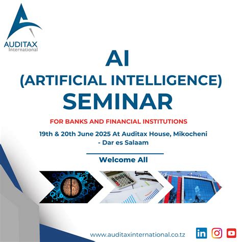 Invitation To A 2 Day Ai Artificial Intelligence Seminar For Banks And Financial Institutions