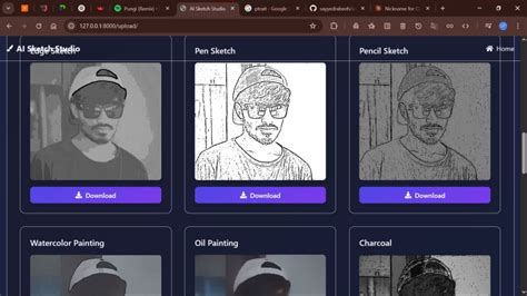 Opencv Django Python Aiart Computervision Numpy Fullstack