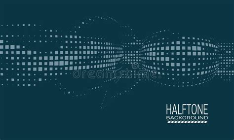 Monochrome Printing Raster Abstract Vector Halftone Background Black And White Texture Of Dots