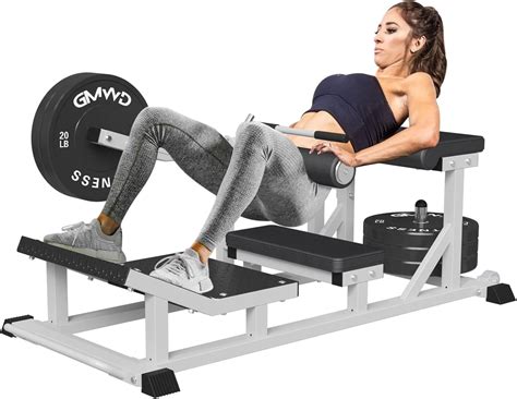 Gmwd Hip Thrust Machine Plate Loaded Glute Bridge India Ubuy