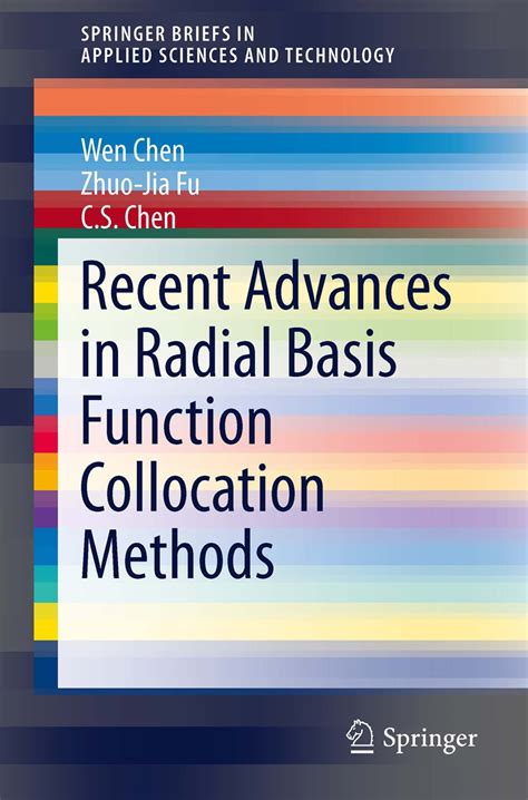 Recent Advances In Radial Basis Function Collocation Methods Ebook By Zhuo Jia Fu Epub