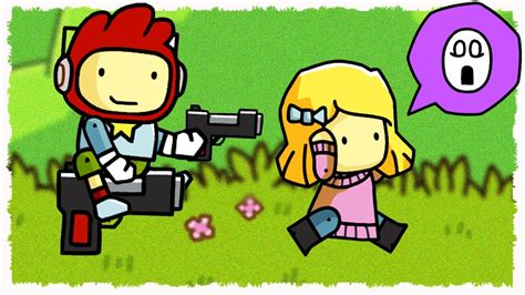 I Helped The People Of Scribblenauts With Guns Youtube