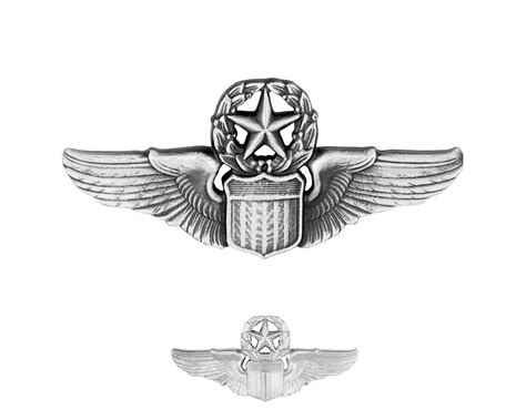 Air Force Command Pilot Wings Badge Full Size Usaf Insignia