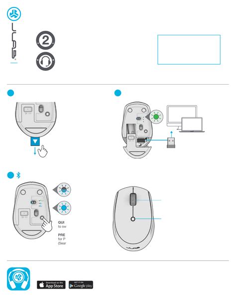 User Manual JLab GO Mouse English 1 Pages