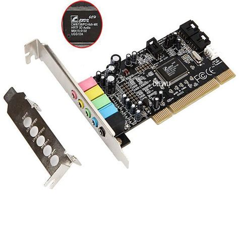 Pci Pcie Sound Card Encoding 6 Audio Sound Card Vicedeal