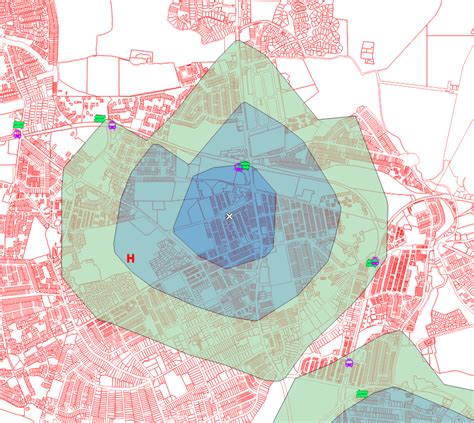 Qgis Using A Virtual Layer Display Polygons Based On Location Of