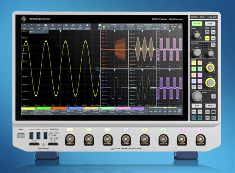 Oscilloscope Displays Signal Activity In Time Frequency Domains Electronic Products