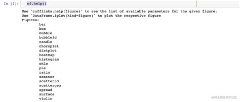 高级可视化神器：cufflinkscufflinks是一个基于python的数据可视化库，它建立在plotly库之上，为 掘金