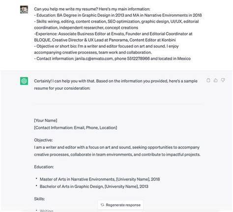 How To Use Chatgpt To Write A Resume Video Envato Tuts