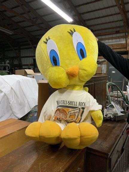 Giant Stuffed Tweety Bird 3 Legacy Auction Company