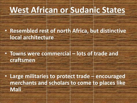 Ppt Kingdoms Of The Grasslands West African Kingdoms Of Ghana Mali