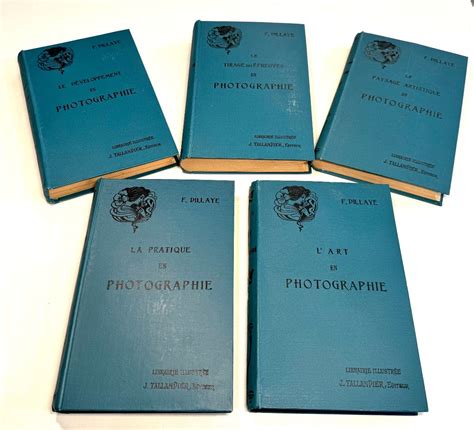 Proantic La Photographie En 5 Volumes Frédéric Dillaye C 1895