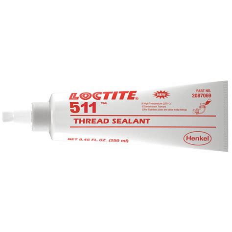 Loctite 511 Pipe Thread Sealant Low Strength White 50ml Tube Vietnam