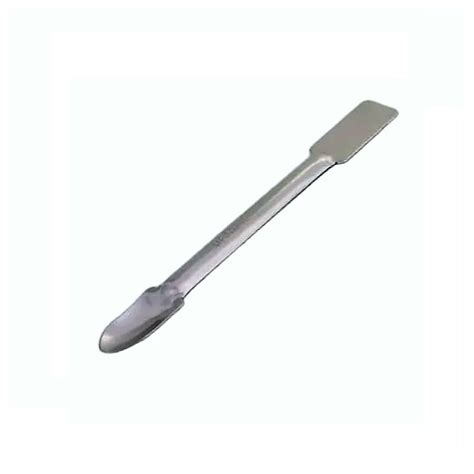 Espátula Com Colher Em Chapa De Aço Inox 18cm Prolab Loja