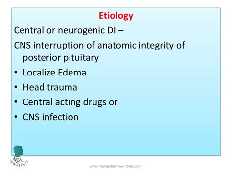 Ppt Understanding Diabetes Insipidus Causes Symptoms And