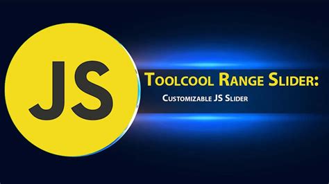 Toolcool Range Slider Customizable JS Slider
