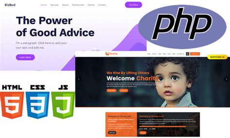 Develop Responsive Website Using Php By Bogdanxdev Fiverr