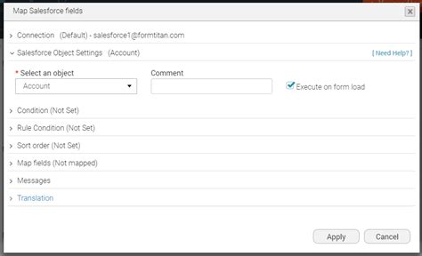 Salesforce Table Element