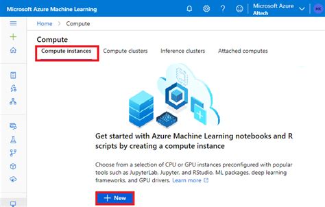 Learn To Create The Compute Resources In The Azure Machine Learning