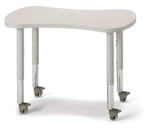 Montessori Materials Collaborative Table Mobility Kit 4 Gray