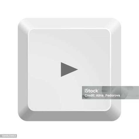 오른쪽 화살표 기호가있는 버튼 아이콘 벡터 일러스트레이션입니다 누름 버튼에 대한 스톡 벡터 아트 및 기타 이미지 누름 버튼 숫자키패드 컴퓨터 키보드 Istock
