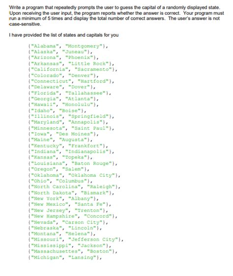 Solved Irite A Program That Repeatedly Prompts The User To