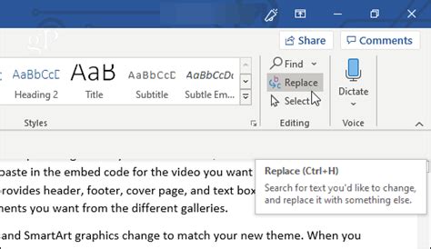 How To Conquer The Microsoft Office Find And Replace Feature