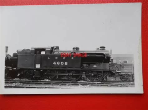 Postcard Rp Lner Ex Gnr Class N2 0 6 2t Loco No 4608 At Doncaster £1 25