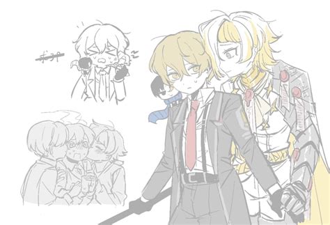 Sinclair Kromer And Demian Project Moon And More Drawn By Ohzv Danbooru