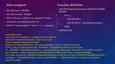 Algorithm Design Optimization Using Recursion Ppt