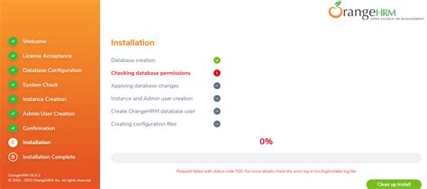 Request Failed With Status Code 500 · Issue 1601 · Orangehrmorangehrm · Github